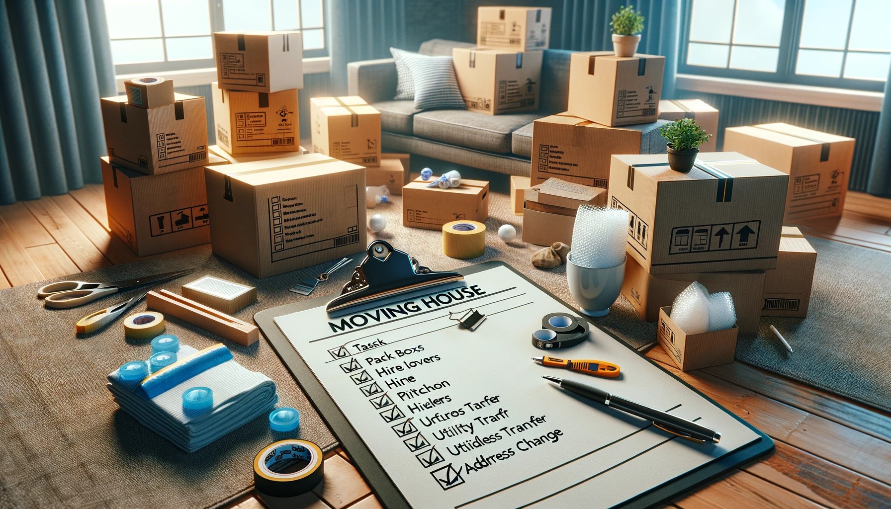 Moving House Checklist UK | Bingham Self Storage